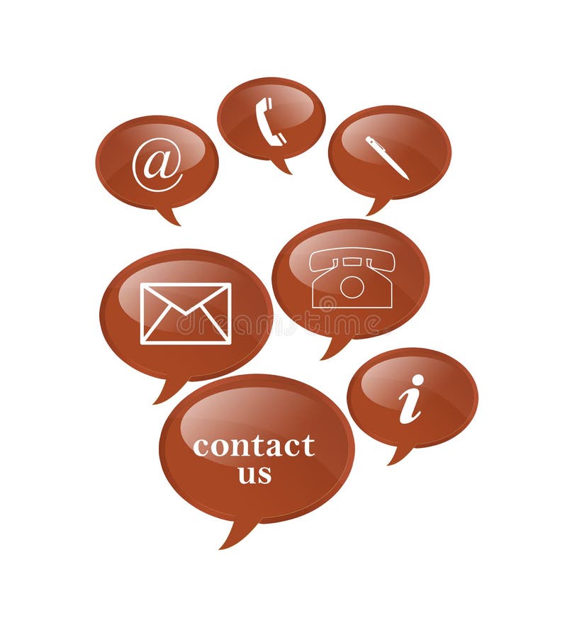 Contact Signs Stock Illustrations – 18,212 Contact Signs Stock ...