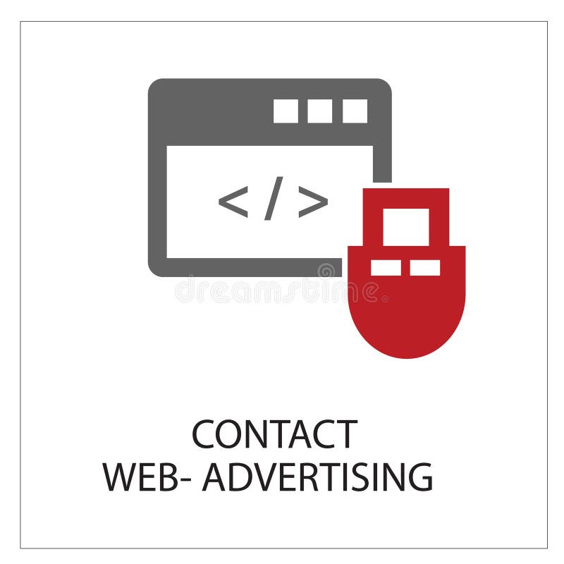 Set of Web Contact Simple Icon Symbol Phone, Smartphone, Email ...