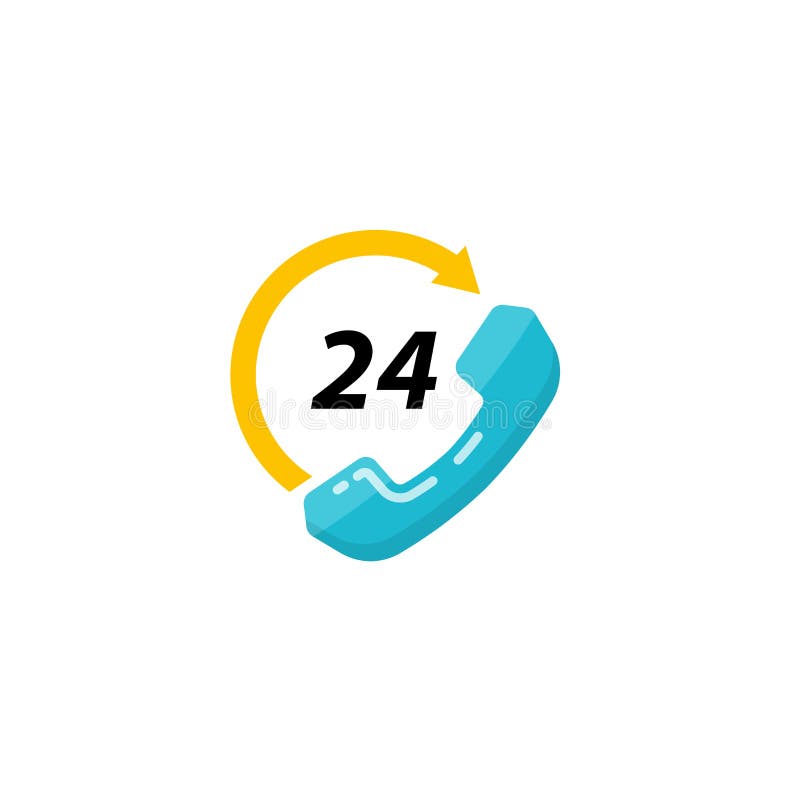 Customer Support or Customer Service Agent with Headset Flat Vector ...