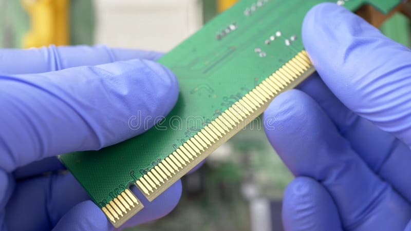 PCI Express Card for Computer Stock Video - Video of electricity ...