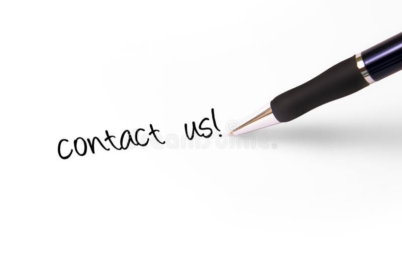 Contact us stock image. Image of communicate, ideas, card - 10350005