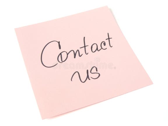 Contact us stock photo. Image of paper, post, message - 11872386