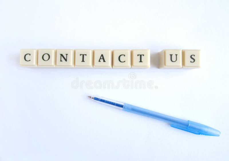 Contact Us stock photo. Image of assist, enquire, communication - 13245216