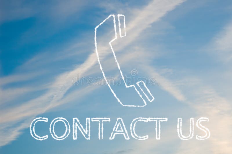Words Contact Us Written Stock Illustrations – 94 Words Contact Us ...