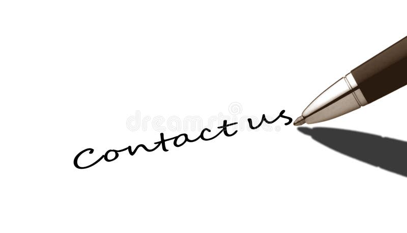 Pen writing contact stock image. Image of communicate, email - 18305