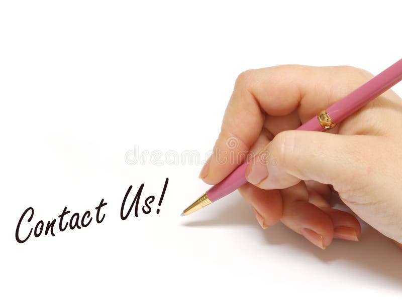 Contact Us stock photo. Image of text, message, information - 7078162