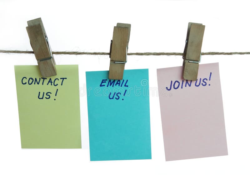 Contact us stock image. Image of reminder, paper, advice - 15195491