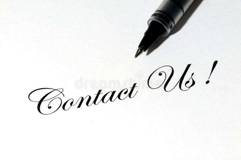 Pen writing contact stock image. Image of communicate, email - 18305