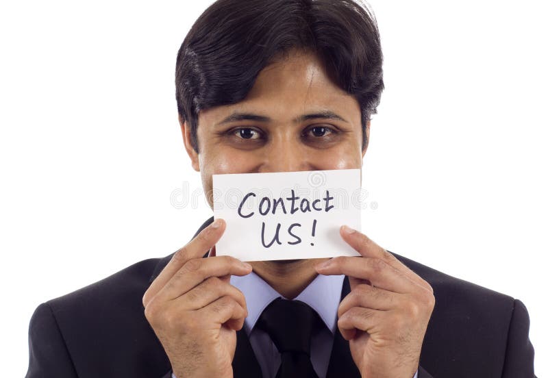 Contact us stock photo. Image of woman, icon, white, mail - 21180644