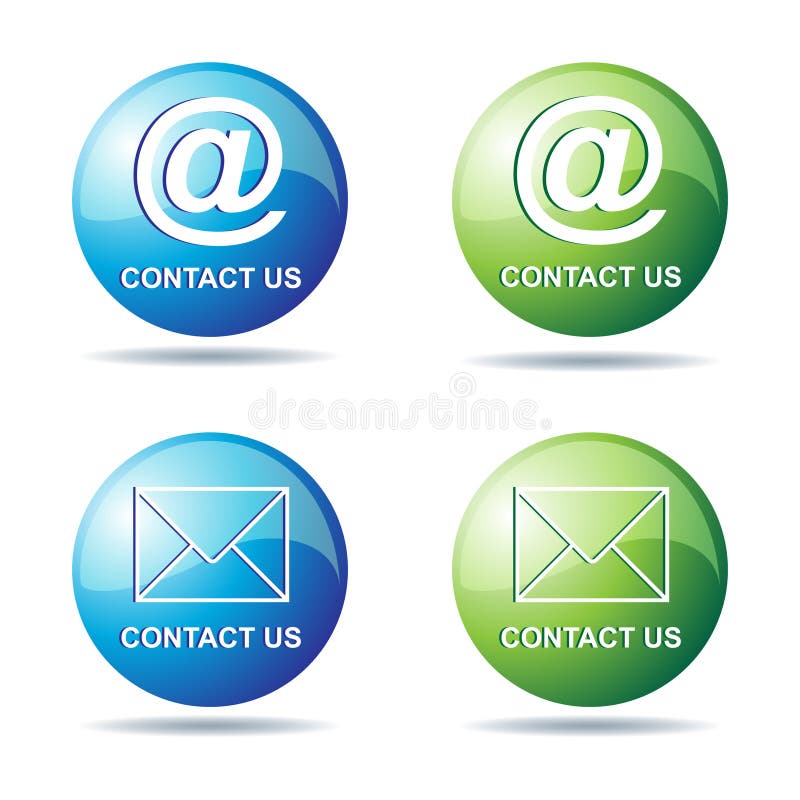 Contact us stock vector. Illustration of cellphone, background - 37516344