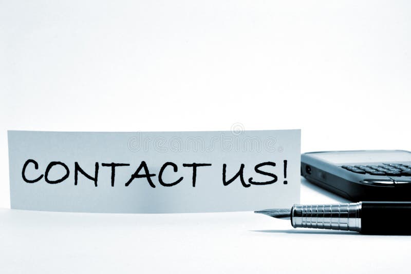 Contact us stock image. Image of support, contact, hang - 12968049