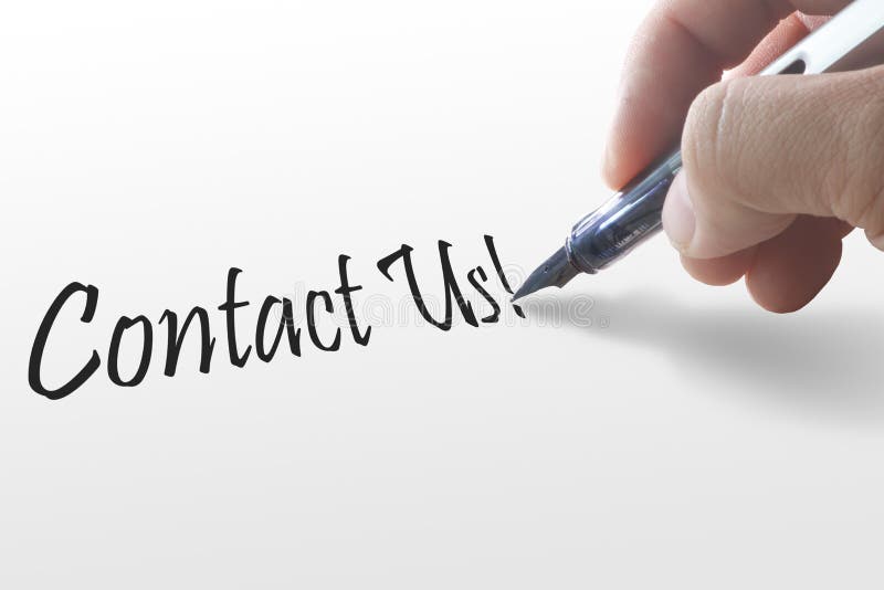 Contact us stock photo. Image of button, touch, email - 26829252