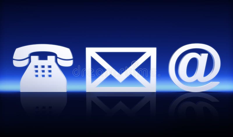 Contact us stock illustration. Illustration of line, dial - 28541326