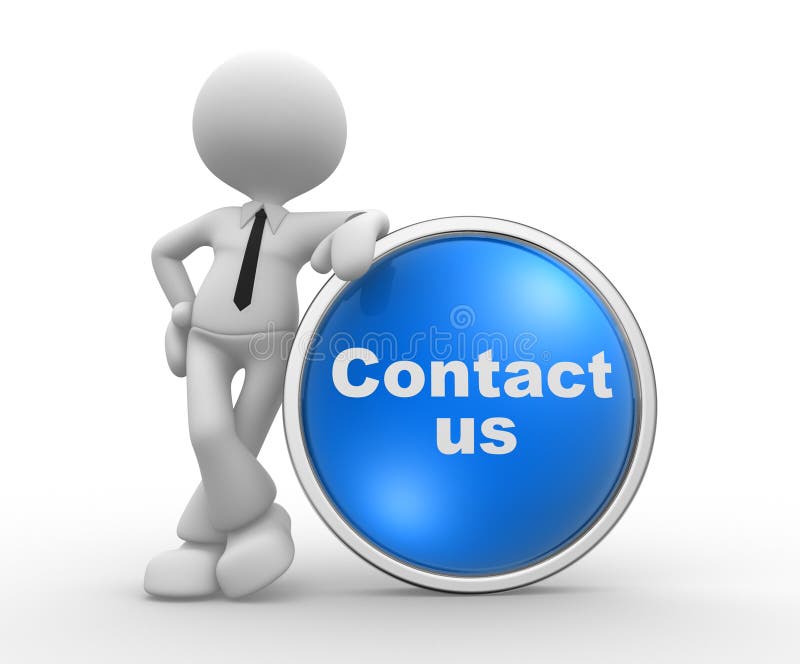 Contact us stock illustration. Illustration of idea, business - 29374720
