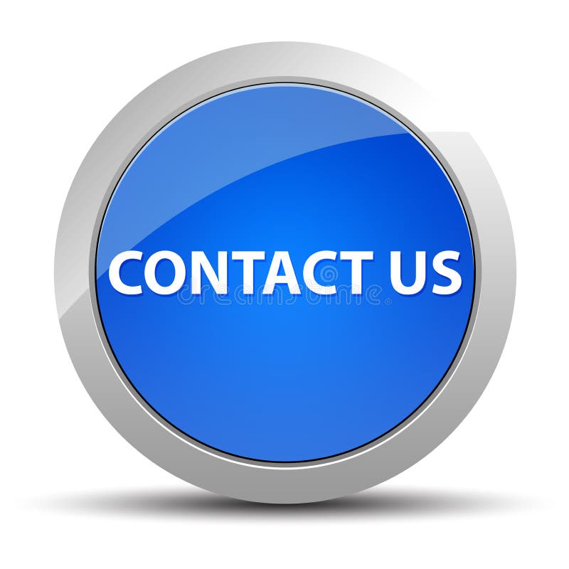 Contact us button stock illustration. Illustration of phone - 26375277