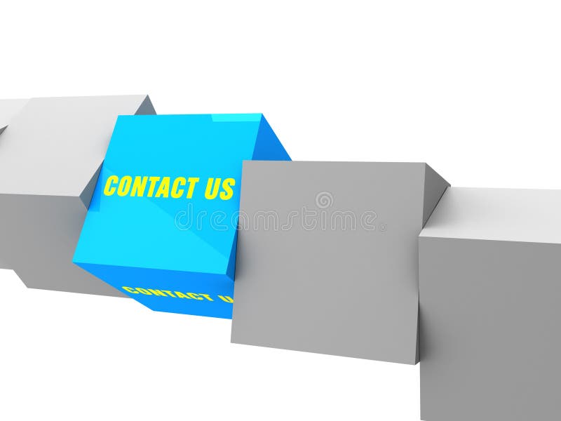 Contact us icon stock illustration. Illustration of centre - 24722711