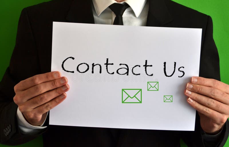 Contact Us stock image. Image of advertisement, communicate - 67661389