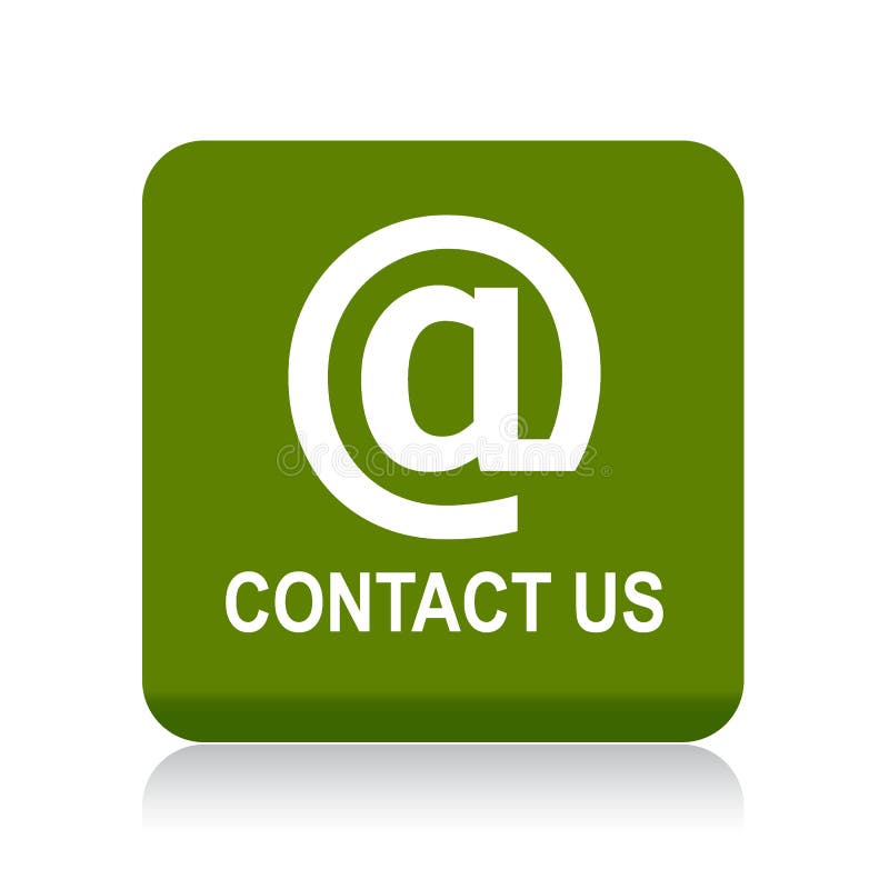 Contact us button icon stock illustration. Illustration of contacts ...