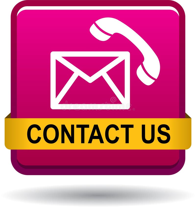 Contact us call mail icons stock vector. Illustration of call - 117513360