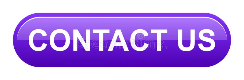 Purple Contact Us Sign And Icons Illustration Stock Illustration ...