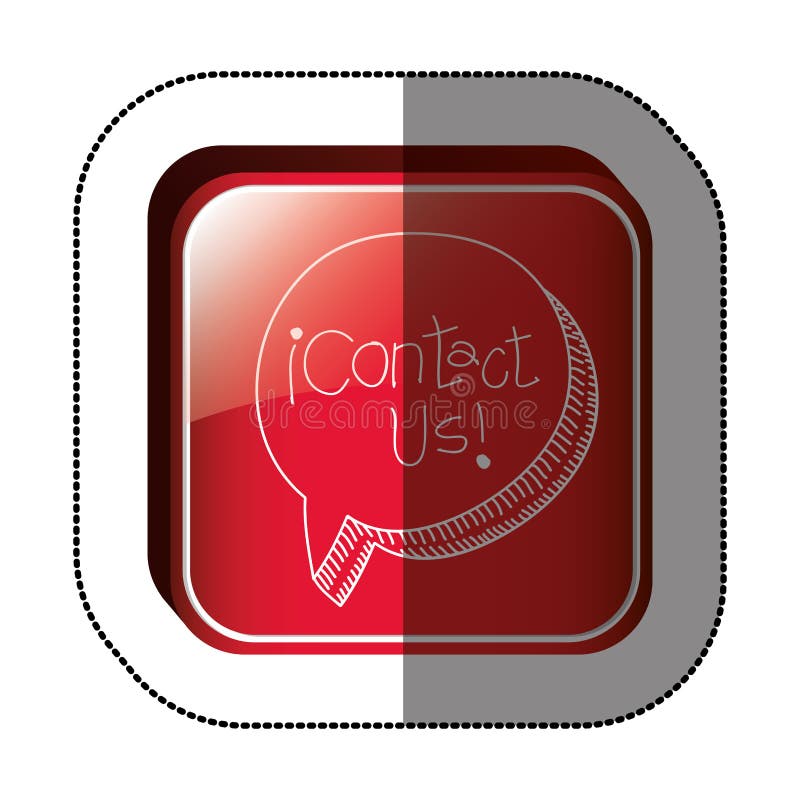 Contact Us Customer Service Stock Vector - Illustration of contact ...