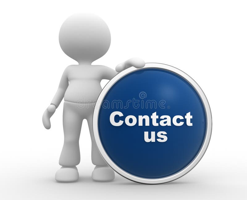 Contact us stock illustration. Illustration of idea, business - 29374720