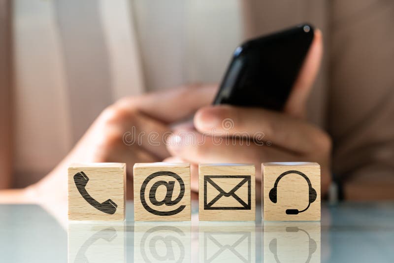 Contact Us Email Marketing stock image. Image of communicate - 219295059