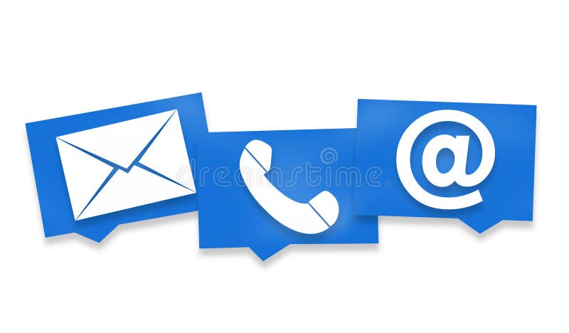 Contact Us stock illustration. Illustration of graphic - 60675460