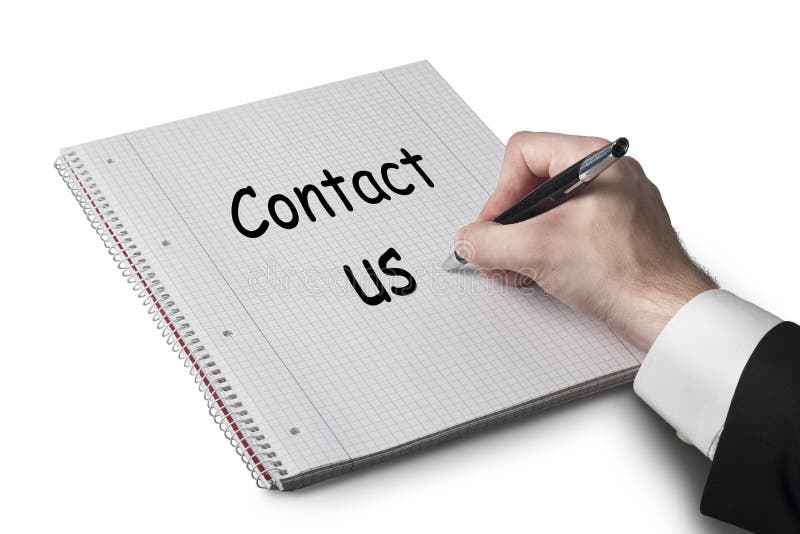 Contact us stock image. Image of banner, support, hotline - 41536213