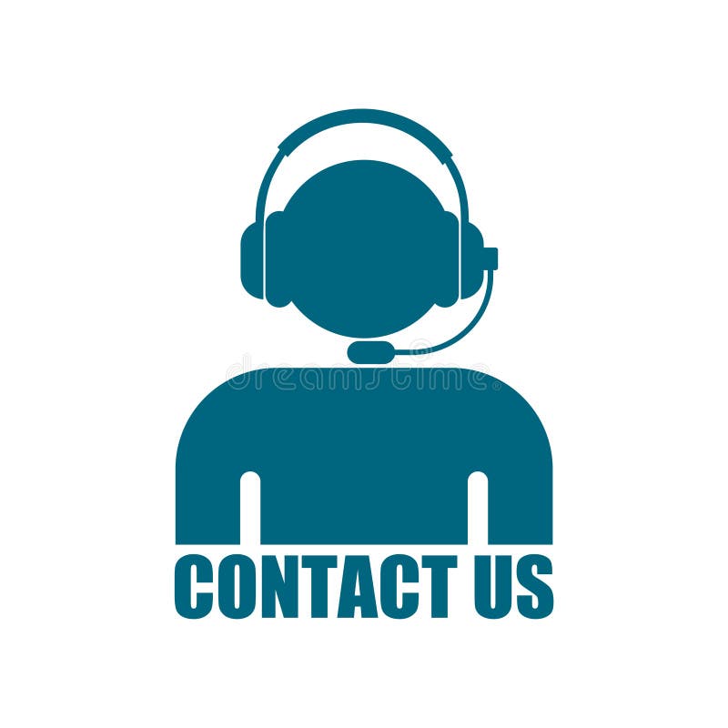 Contact Us Logo Black Stock Illustrations – 277 Contact Us Logo Black ...
