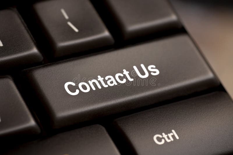 Contact us key stock image. Image of connection, assistance - 34018259