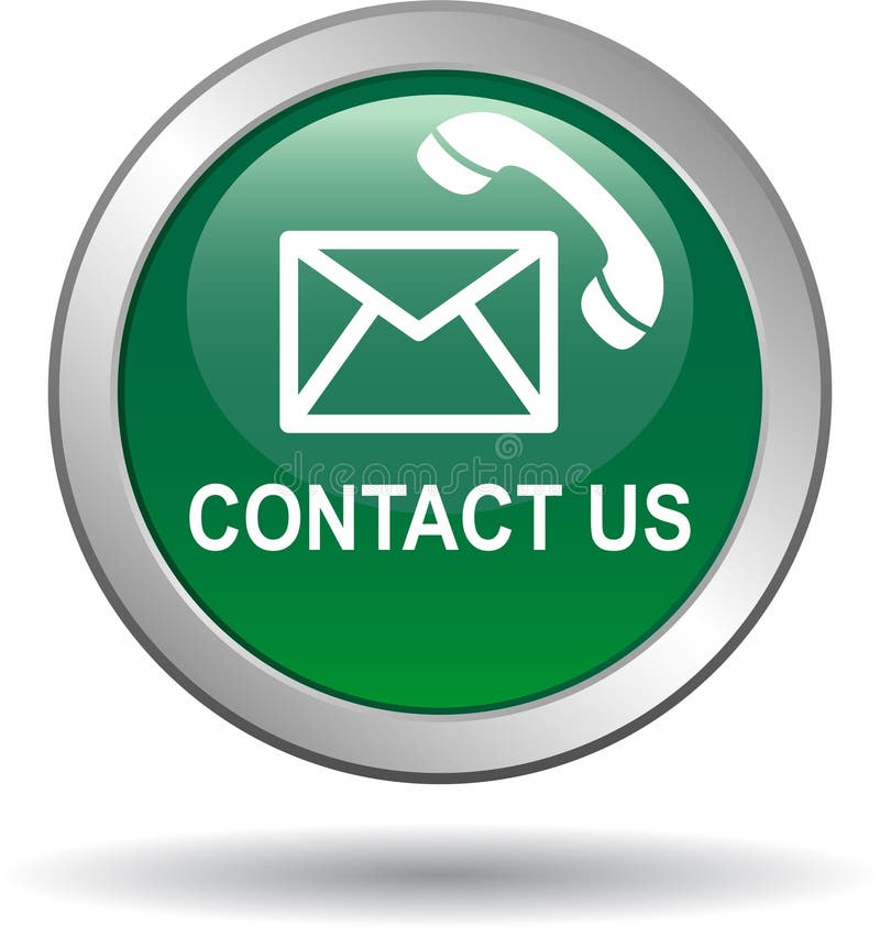 Contact Us Icon Black White Stock Illustrations – 1,038 Contact Us Icon ...