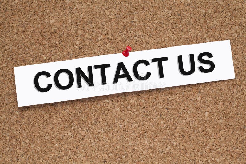 Contact Us stock photo. Image of calling, bulletinboard - 44223312