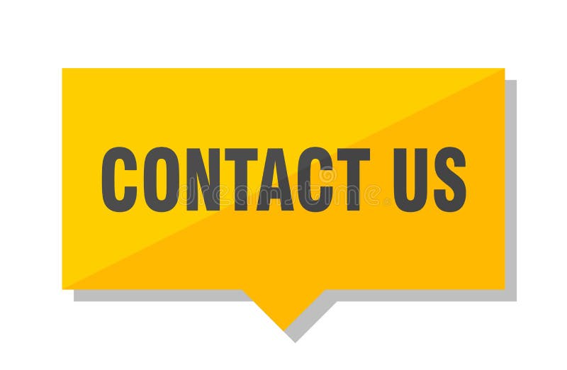 Contact us price tag stock vector. Illustration of vector - 117580857