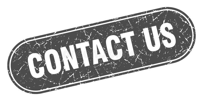 Contact Us Sign. Contact Us Grunge Stamp Stock Vector - Illustration of ...