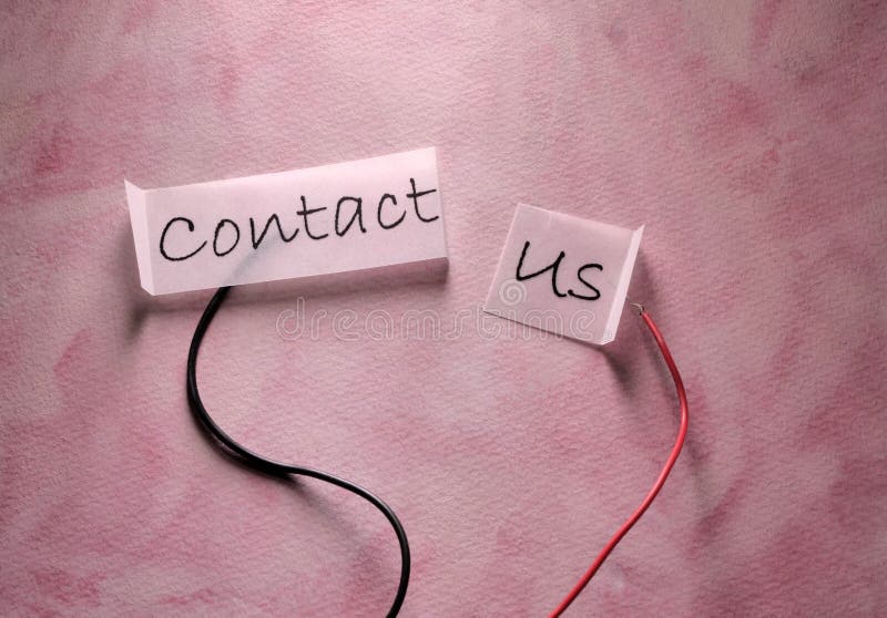 Contact Us Tag stock image. Image of choose, blue, correspondence ...