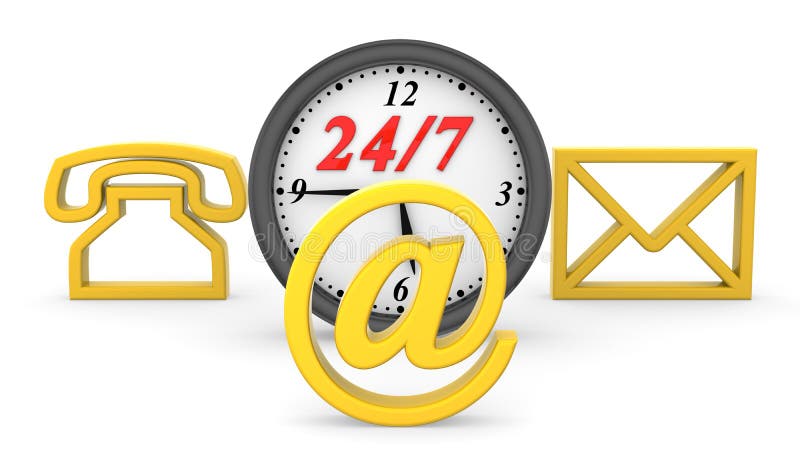 Contact stock illustration. Illustration of reflection - 24688319