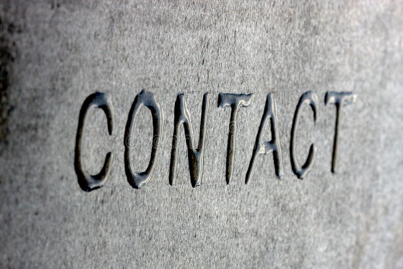 Contact stock image. Image of positive, data, background - 18296925
