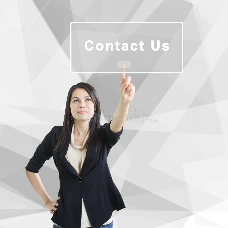 Contacte-nos imagem de stock. Imagem de cara, povos, terno - 37109843