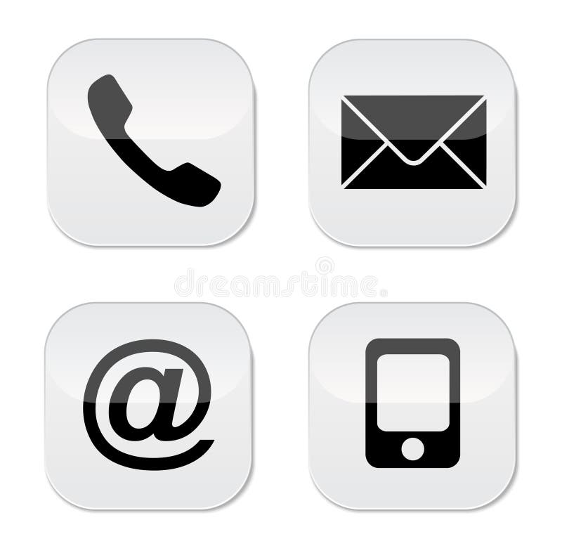 Icône Principale De Contacts Conception De La Meilleure Qualité De ...