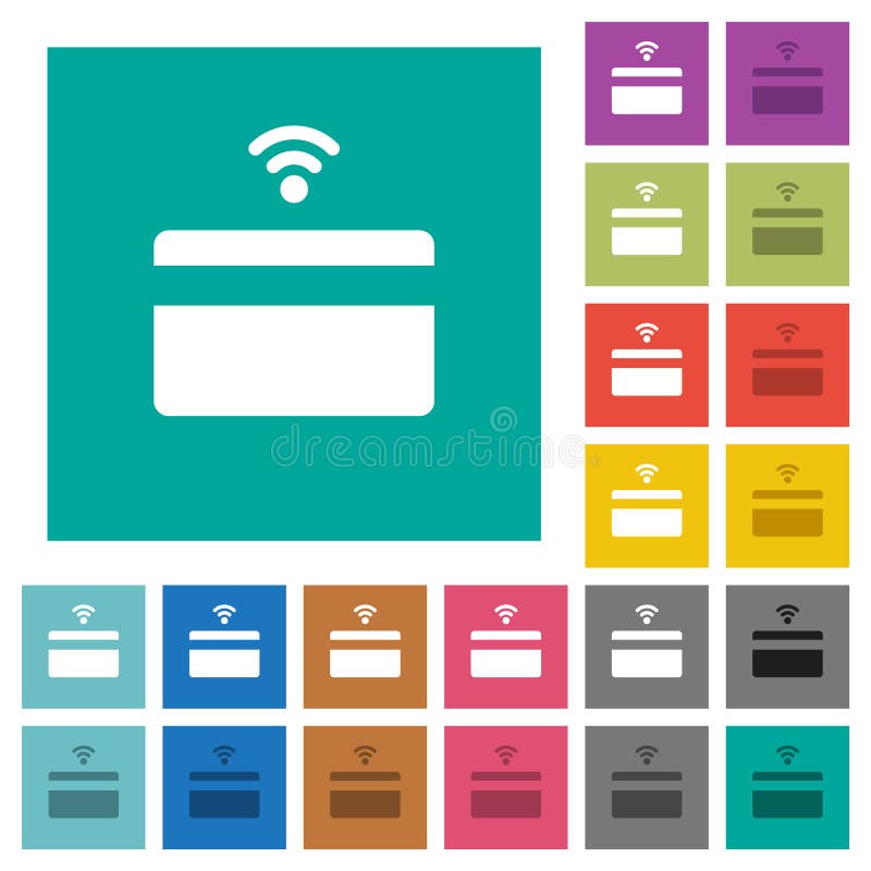Square Contactless Stock Illustrations – 667 Square Contactless Stock ...
