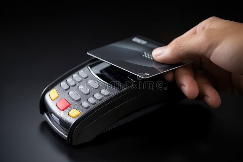 Contactless Method: Cashless Payment Using Credit Card, Nfc Phone ...