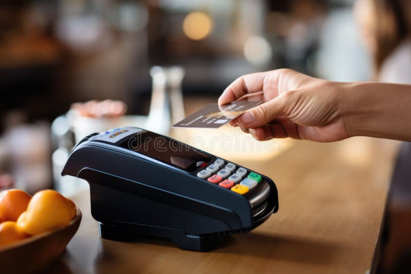 Contactless Method: Cashless Payment Using Credit Card, Nfc Phone ...