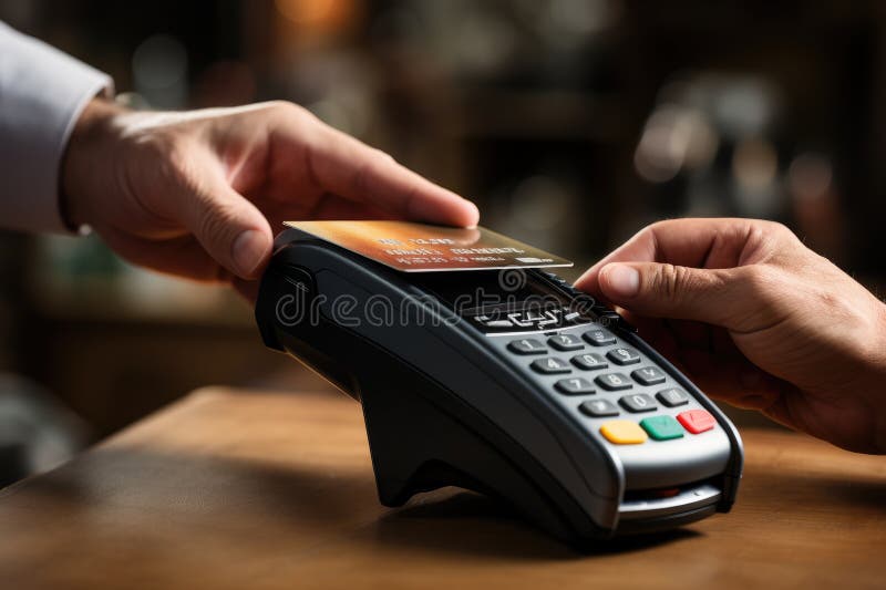 Contactless Method: Cashless Payment Using Credit Card, Nfc Phone ...