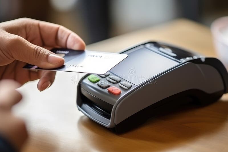 Contactless Method: Cashless Payment Using Credit Card, Nfc Phone ...