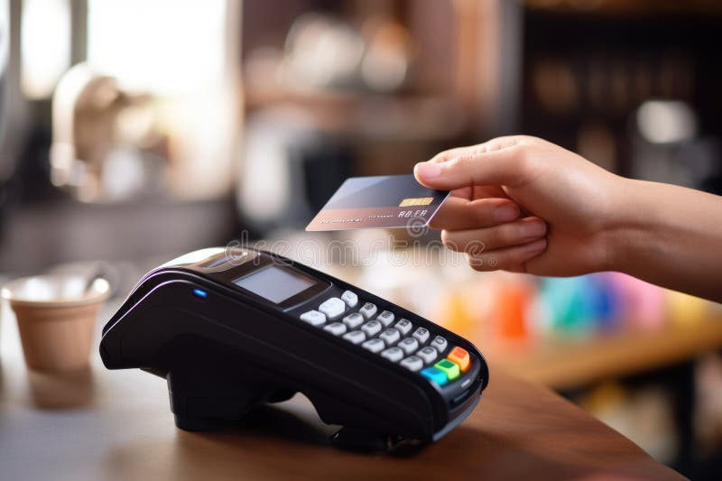 Contactless Method: Cashless Payment Using Credit Card, Nfc Phone ...