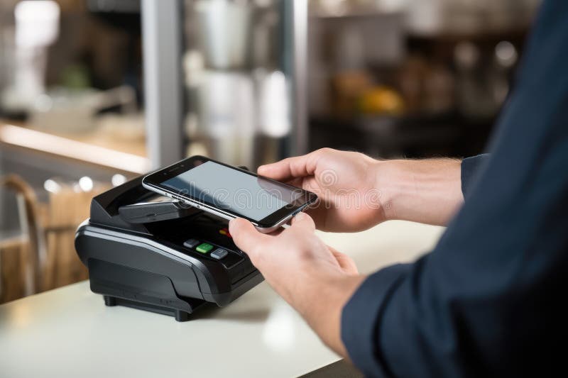Contactless Method: Cashless Payment Using Credit Card, Nfc Phone ...