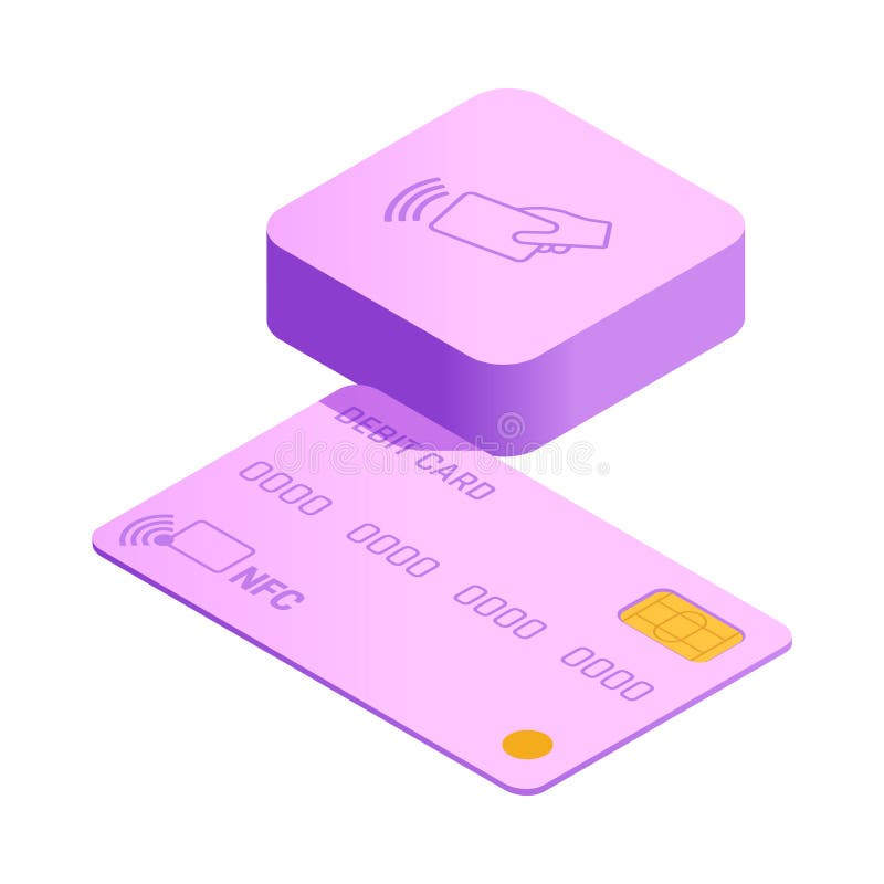 Contactless Payment Icon stock vector. Illustration of card - 275807295