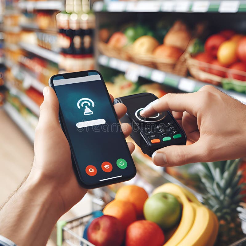 Contactless Payment Process for Purchases Using a Smartphone in ...