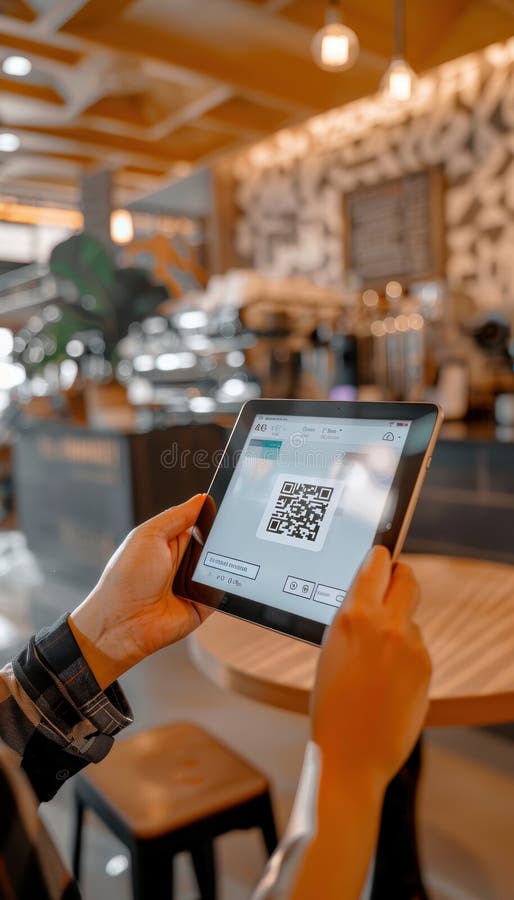 Contactless Payment Using QR Code Technology in a Modern Cafe ...